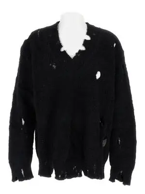 Junya Watanabe Wool Blend Sweater - Black