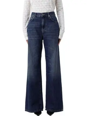 Pinko Wide Leg Jeans - Blue