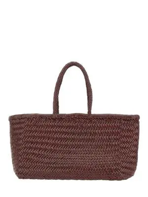 Dragon Diffusion Woven Handbag Red