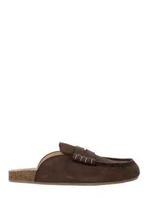JW Anderson Loafer Mules - Brown