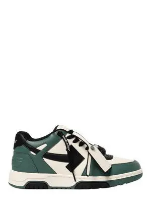 Off-White Low Top Sneakers - Green