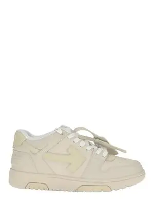 Off-White Low Top Sneakers - Nude