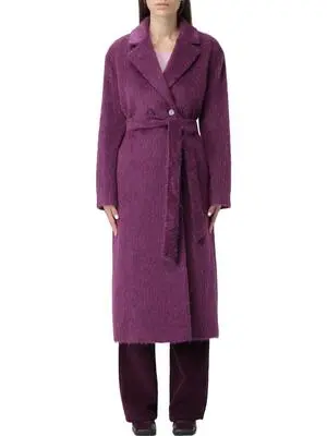 TWINSET Long Coat - Violet