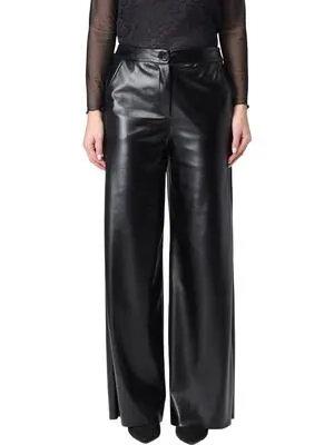 HANITA Wide Leg Pants - Black