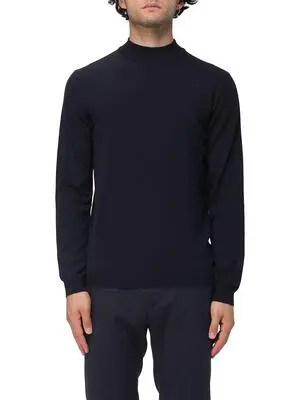 ZANONE Mock Neck Sweater - Blue