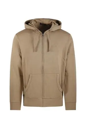 Ralph Lauren Zip-up Sweatshirt - Beige