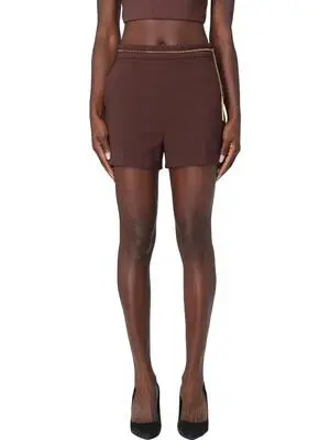 Elisabetta Franchi Tailored Shorts - Coffee