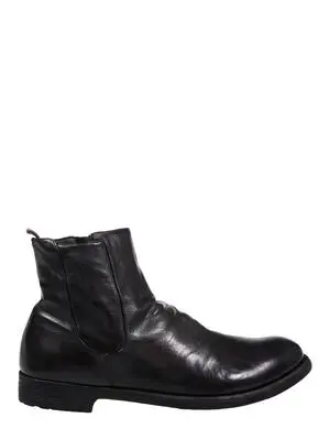 Officine Creative Leather Ankle Boots - Brown