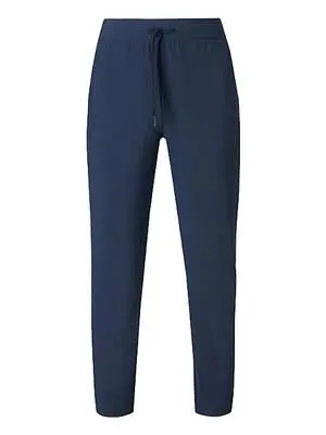 Sweaty Betty Explorer 27-inch Stretch-woven Trousers - Navyblue Sepiabrown