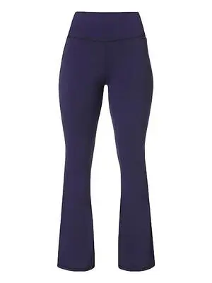 Sweaty Betty Ultimate Studio Flare Yoga Trousers - Midnight Navy Blue
