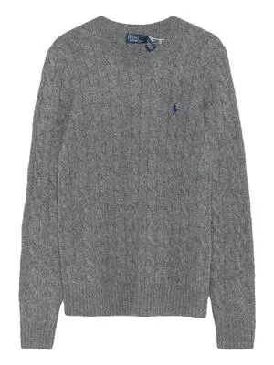Polo Ralph Lauren Long Sleeve Collared Pullover Sweater - Grey