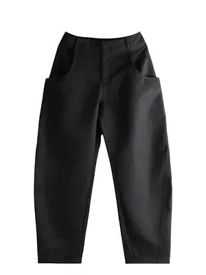 ADER ERROR Side Pockets Fitting Design Trousers - Black