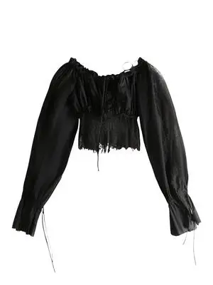 ANN DEMEULEMEESTER Jorunn Crop Top