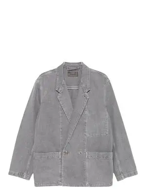 LEMAIRE Workwear Blazer Coat - Purple