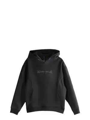 ADER ERROR Logo Loose Hoodie - Black