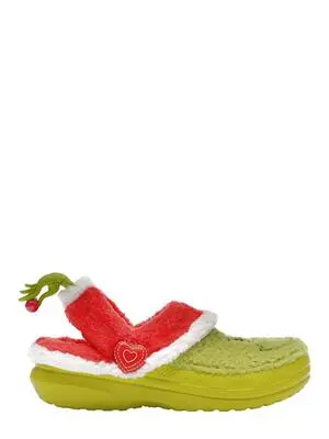 CROCS Classic Lined Clog The Grinch - Lime/red/white