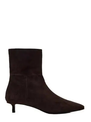 JIMMY CHOO Lory Suede Ankle Boots - Brown