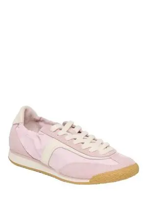 Dolce Vita Sariya Lace Up Sneakers Light Pink Nylon
