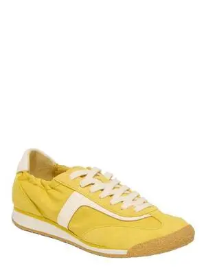 Dolce Vita Sariya Lace Up Sneakers Light Yellow Nylon