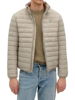 SCALPERS Puffer Jacket - Taupe