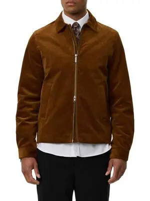 LES DEUX Marshall Corduroy Coach's Jacket - Monks Robe