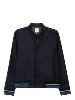 Paul Smith Striped Shirt Jacket - Blue