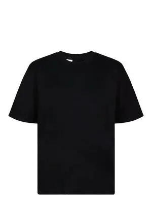 SELECTED Organic Cotton T-shirt Black