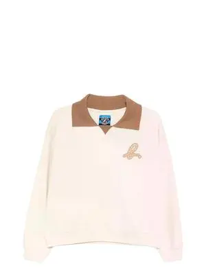SPORT B. BY AGNÈS B. Collared Sweatshirt - Neutrals