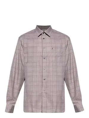 FERRAGAMO Plaid Shirt - Purple