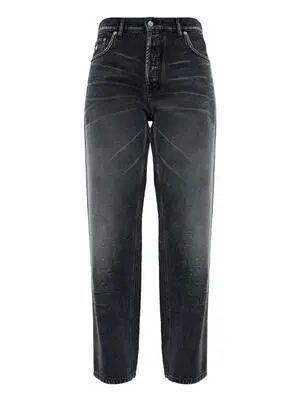 Moschino Jeans With Logo - Grey