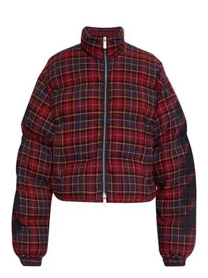 OFF-WHITE Quilted Checked Jacket