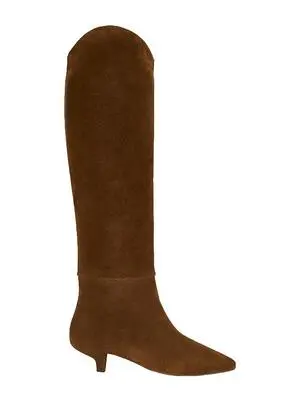 Seychelles Love In A Mist Suede Boots - Brown Suede
