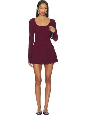 LoveShackFancy Lavender Dress - Spiced Berry