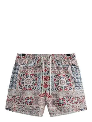 Kith Needlepoint Print Active Short - Sandrift