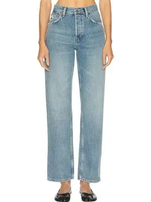 RE/DONE 90s Wide Leg Jeans - Worn Blue