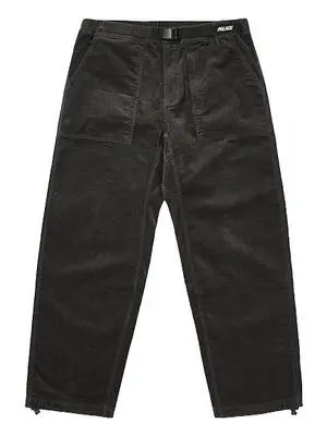 PALACE Corduroy Belter Trouser - Washed Black