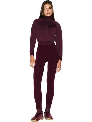 SKIMS X Nike Matte Tricot Track Jacket - Currant