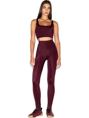 SKIMS Drawcord 26" Legging | Red | 2xl | Nike Shine Currant