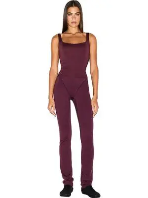 SKIMS Matte Square Neck Tank - Currant