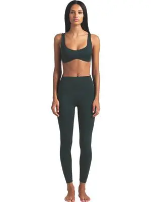 SKIMS Nike Matte 26 Inch Legging - Dark Teal