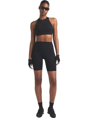 SKIMS 7" Biker Short - Obsidian