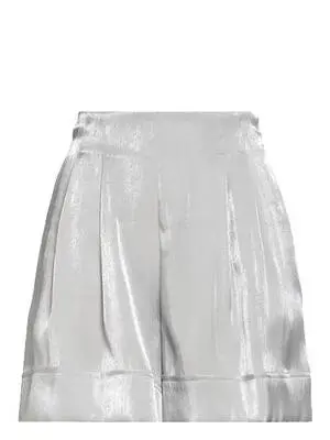 NENETTE Satin Shorts - Grey
