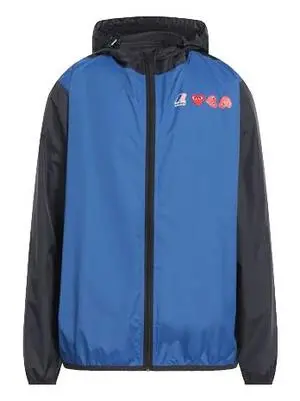 COMME DES GARÇONS PLAY X K-WAY COMME Des GARÇONS PLAY X K-WAY Windbreaker Jacket Blue