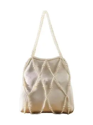 Dolce Vita Serila Beaded Bag - Ivory