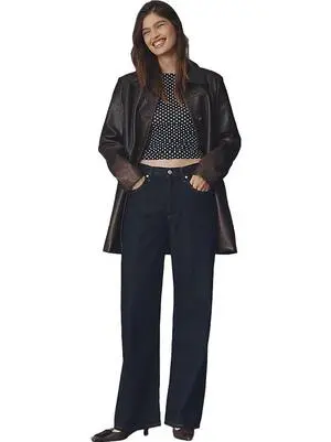 Citizens Of Humanity Anna High-rise Wide-leg Jeans - Juno