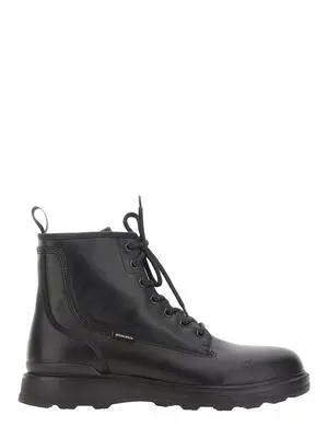 Woolrich Grove Biker Boots - Black