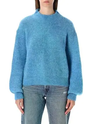 American Vintage High-neck Knitwear - Blue