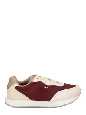 Tommy Hilfiger Logo Detail Sneakers - Red