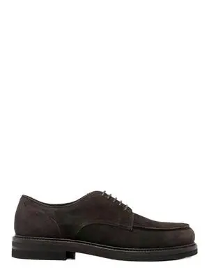 HENDERSON BARACCO Suede Oxford Shoes - Brown