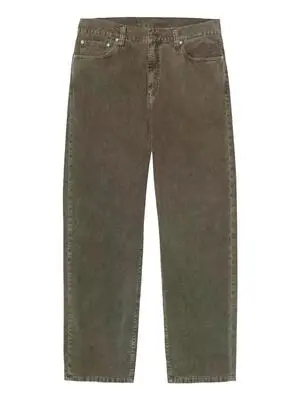 Carhartt Work In Progress Straight Corduroy Trousers - Grey